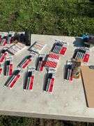 Pens, sharpies, stapler, clip board, sharpener - Hamilton-Maring ...