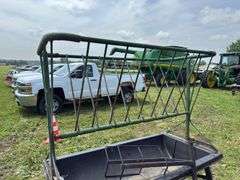 Hay Feeder with Poly Tub - Hamilton-Maring Auction Group