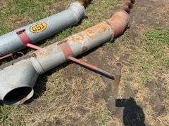 (2) 8” Unload Augers, (1) Has Baldor 5 HP Single Phase Motor - Hamilton ...