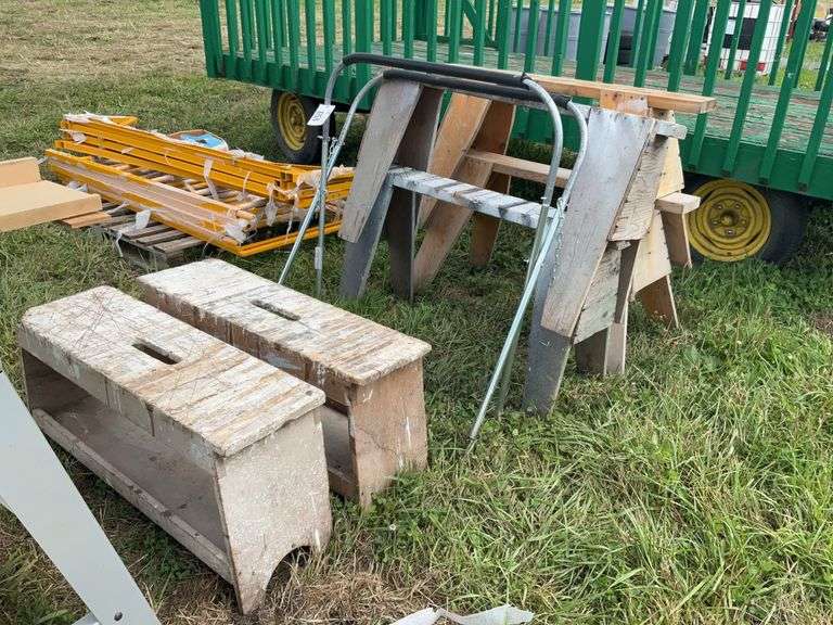 Wooden Saw Horses, Drywall Stand, Wooden Stands, 5 Gallon Buckets ...