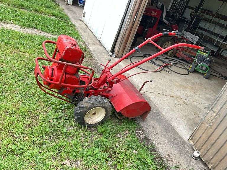 Troy built horse walk behind tiller ** 4 stall shed - Hamilton-Maring ...