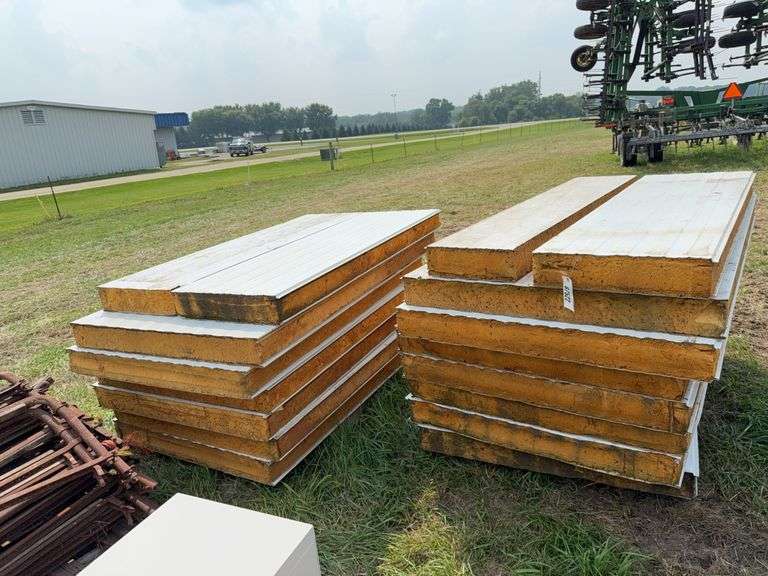 4.5" Thick Insulation Sheets, (13) @ 45" x 70", (1) @ 14" x 70", (3) @ 20" - Hamilton-Maring ...