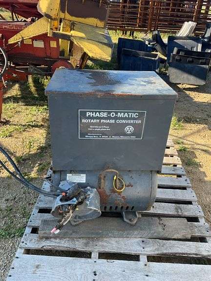 30 hp Roto phase converter - Hamilton-Maring Auction Group
