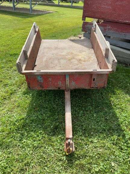 Homemade 2 wheel trailer - Hamilton-Maring Auction Group