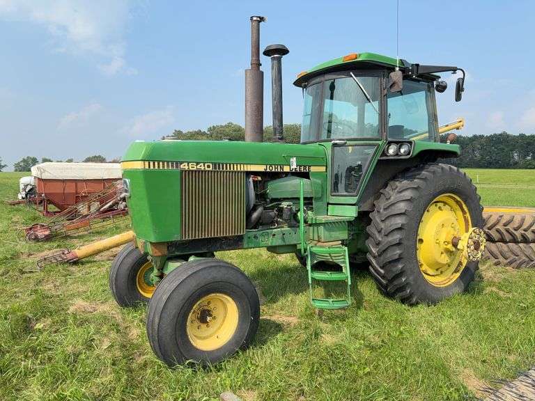 John Deere 4640 2WD Tractor, 9,088 Hours, 2,288 Hours On Overhaul, New ...