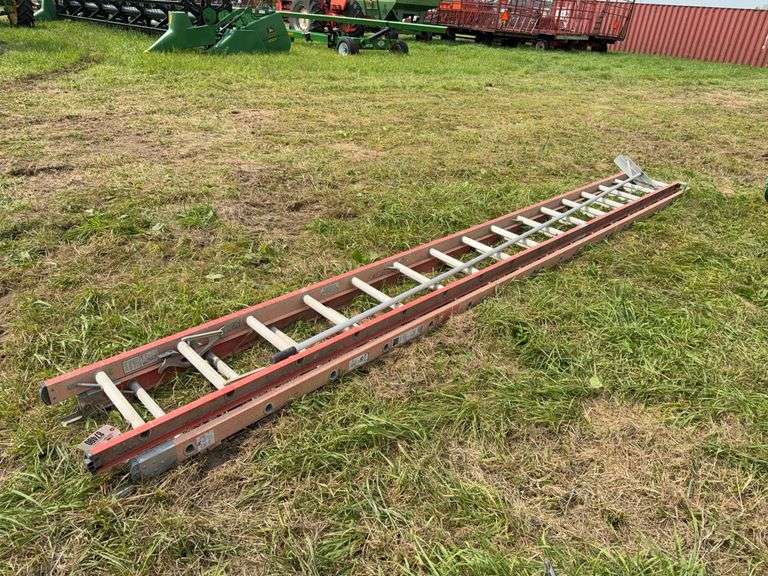 (2) 16’ Extension Ladder Sections, Aluminum Roof Rake - Hamilton-Maring ...