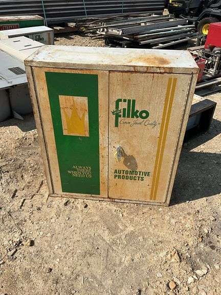 Filko parts cabinet - Hamilton-Maring Auction Group