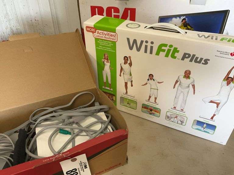 Wii Fit Plus and Box - Hamilton-Maring Auction Group