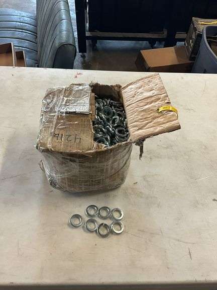 3/4" grade 8 lock washers, zinc, 42#, approx 900 pcs - Hamilton-Maring ...