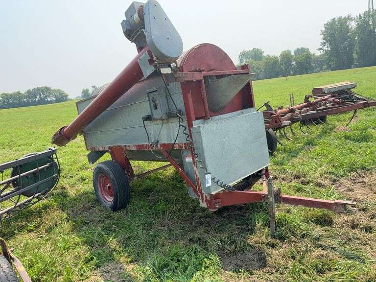 Grain Screener, 2hp Electric Motor, Dual Screens, Corn & Bean Screens ...