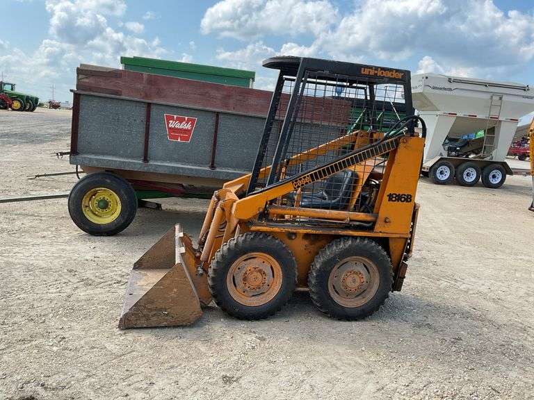 Case 1816B Skid Loader, Onan Gas Engine, 635 Hours, Good Rubber ...