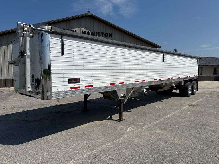 ** 2015 Timpte 40FT Grain Hopper Trailer, Air ride, Electric Tarp, LED ...