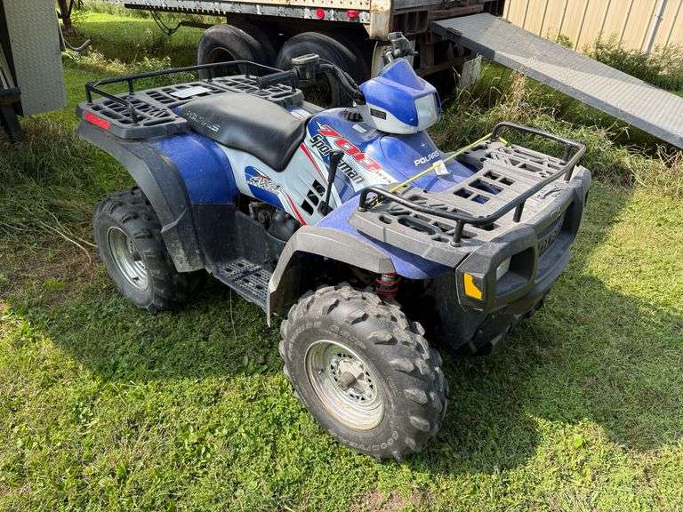 ** 2004 Polaris Sportsman 700 Four wheeler, 1524 miles, 4x4; non-runner ...