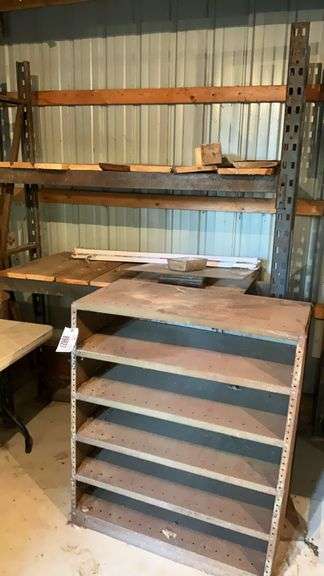 Pallet Racking (65”x87”), Metal Shelving - Buyer Responsible for ...