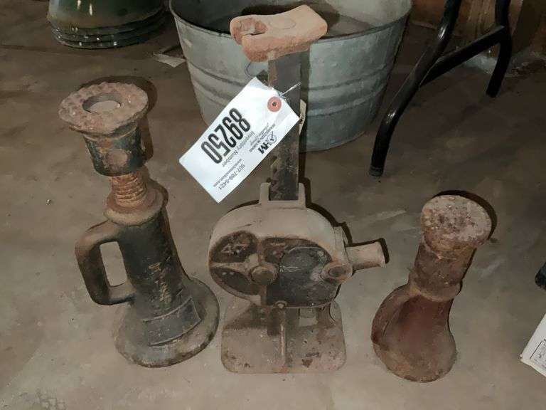 (3) Antique Jacks - Hamilton-Maring Auction Group
