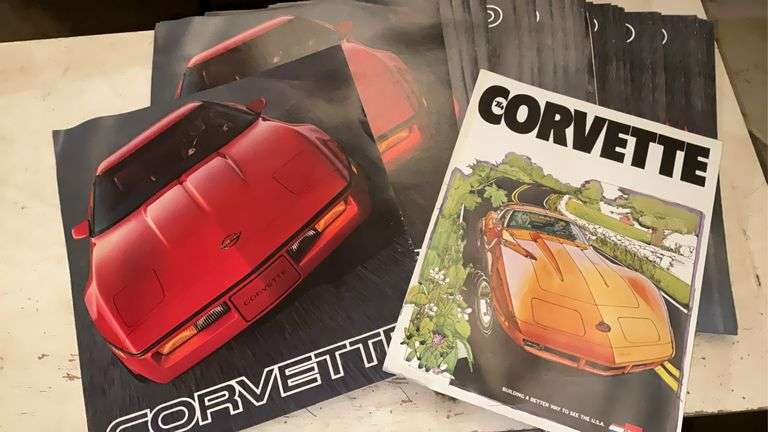 Corvette Sales Brochures - Hamilton-Maring Auction Group