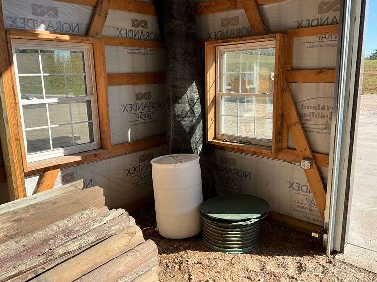 Septic risers & covers, building wrap, 55 gal plastic barrel - Hamilton ...