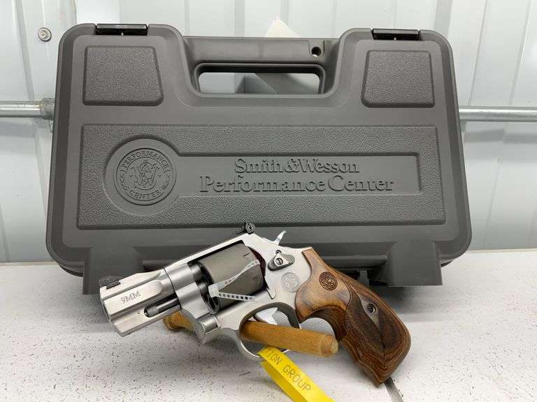 Smith & Wesson PC M986 Revolver, 9mm, Performance Center Action, Fancy ...