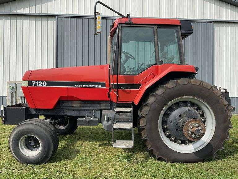 1989 Case IH 7120 2WD Tractor , 7570 One Owner Hours, 18 Speed Power ...