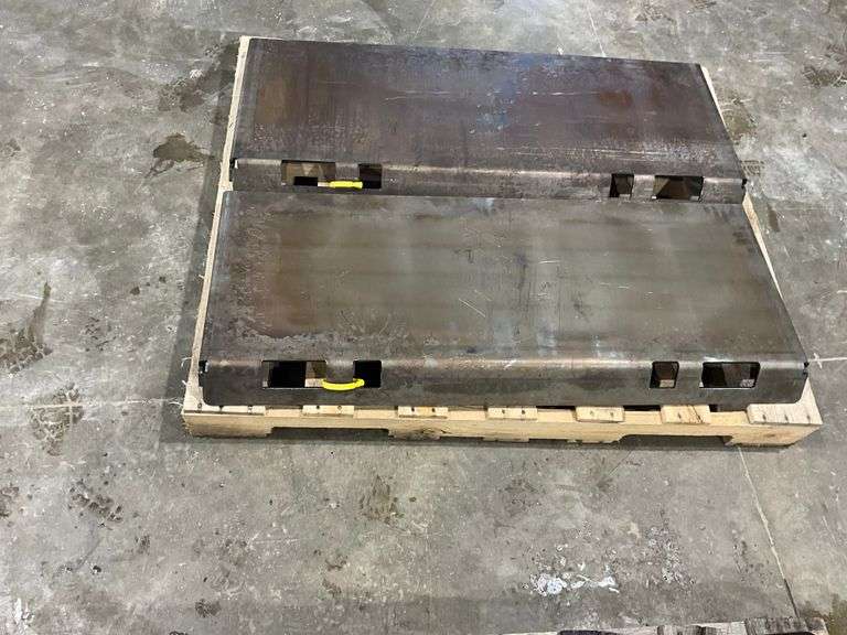 Solid Full Weldable Quick Attach Blank Plates. Not Painted, Weldable ...