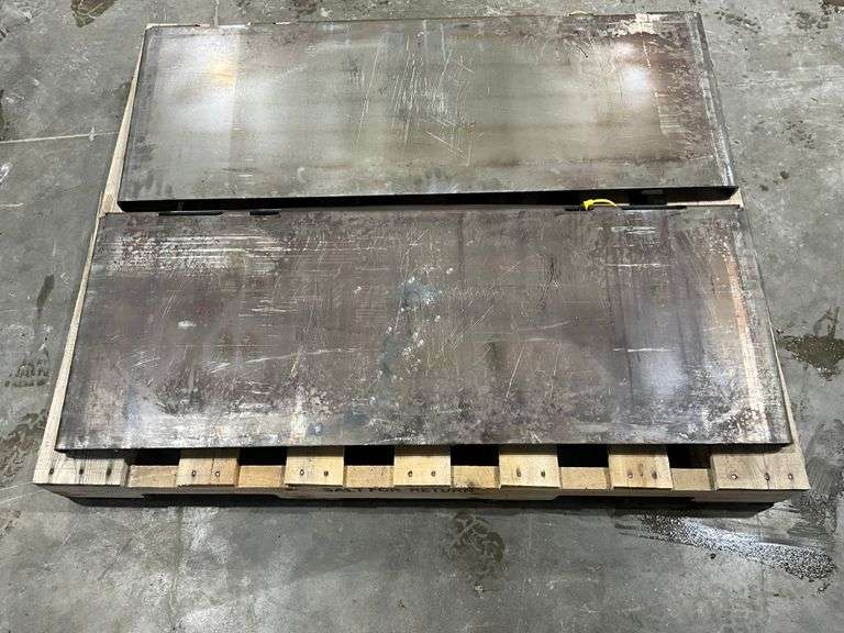 Solid Full Weldable Quick Attach Blank Plates. Not Painted, Weldable ...