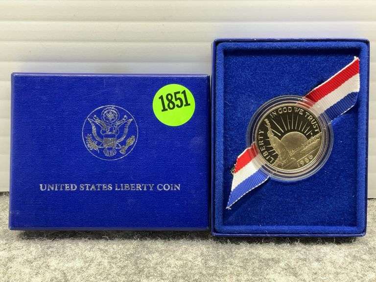 1986 United States Liberty Coin, 1886-1986 - Hamilton-Maring Auction Group