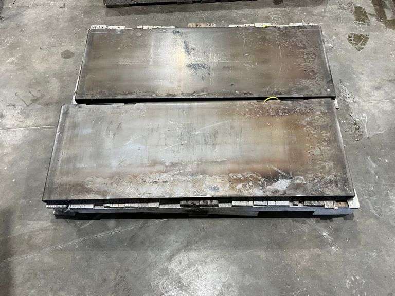 Solid Full Weldable Quick Attach Blank Plates. Not Painted, Weldable ...