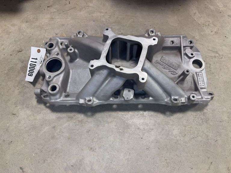 Edelbrock Torker 2-0 4 Barrel Aluminum Intake - Hamilton-Maring Auction ...