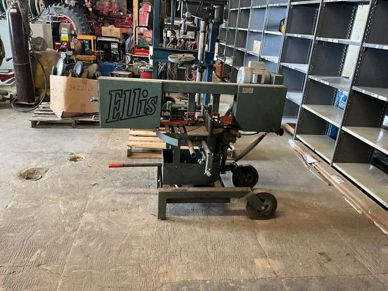 Ellis Pioneer bandsaw model 1600 10' X 1" X .035 blade size - Hamilton ...