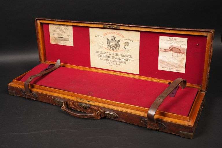 Holland & Holland Royal Hammerless Case - Montrose Auction, Inc