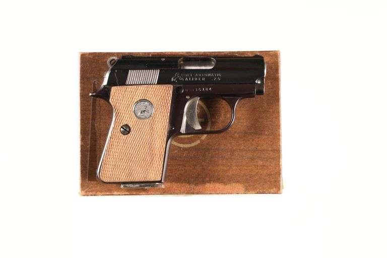 Colt Pocket 25 Pistol .25 acp - Montrose Auction, Inc