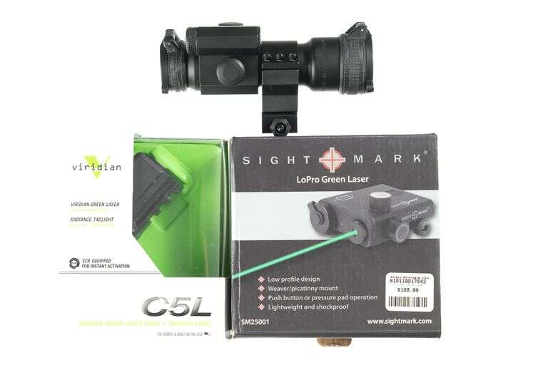 Sightmark/Viridian Lasers and Vortex Sight - Montrose Auction, Inc