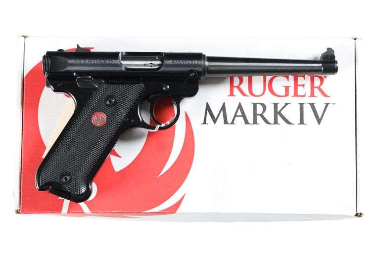 Ruger Standard Mark IV Pistol .22 lr - Montrose Auction, Inc