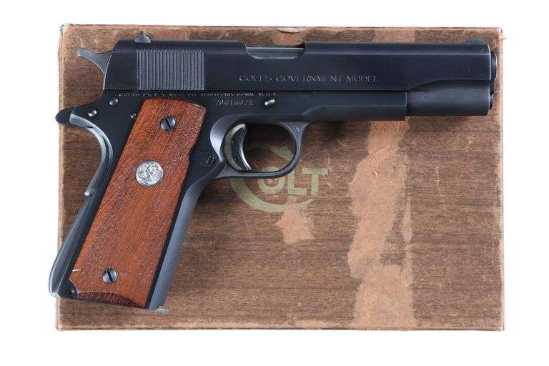 Colt Government Mk IV Series 70 Pistol .45 ACP - Montrose Auction, Inc