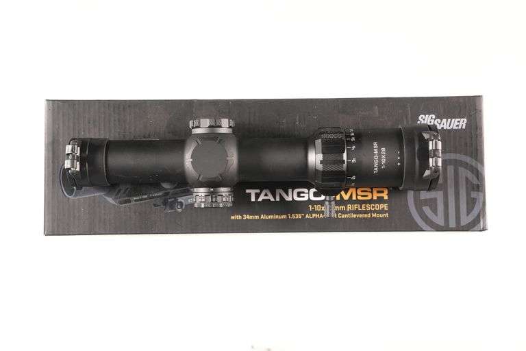 Sig Sauer Tango MSR 1-10x28 Scope - Montrose Auction, Inc