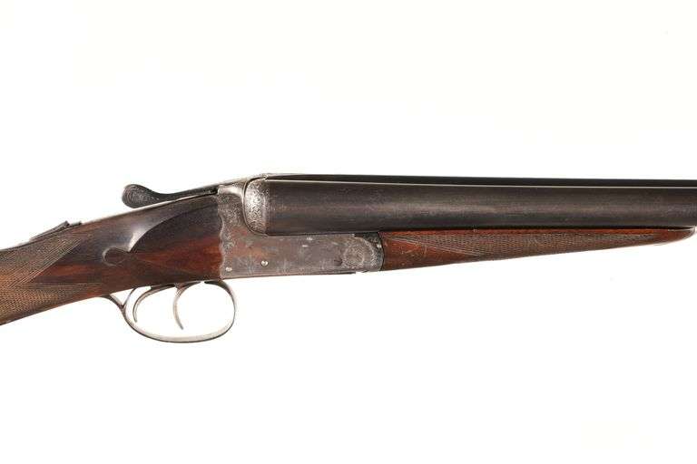 W P Jones Box Lock Ejector SxS Shotgun 12 GA - Montrose Auction, Inc