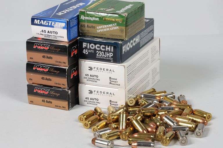 450 Rds .45 ACP Ammo - Montrose Auction, Inc