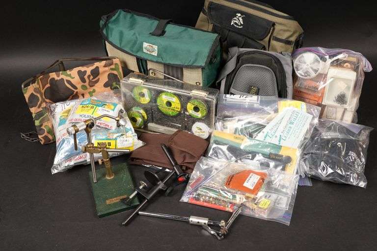 Lathe/Hooks/ Frog Hair Kit - Montrose Auction, Inc