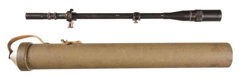 U.S.M.C. Unertl 8x Sniper Scope with Original Tube - Montrose Auction, Inc