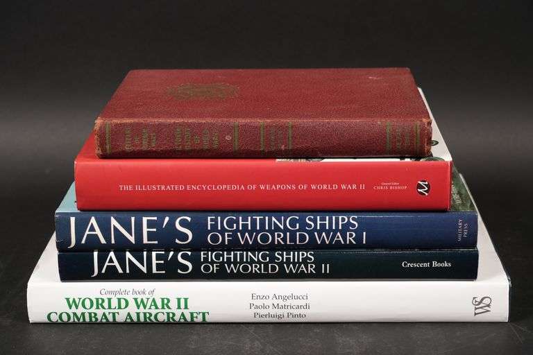 5 WWI/WWII Books - Montrose Auction, Inc