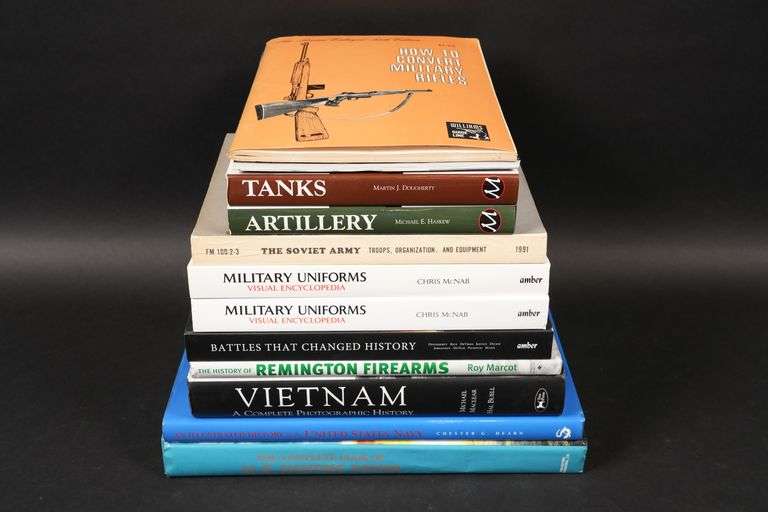 10 Military Books - Montrose Auction, Inc