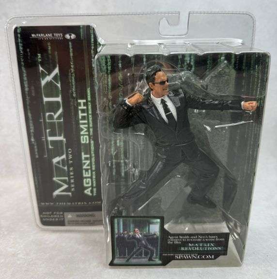 Matrix Agent Smith Series Two McFarlane Toys NIB - Mantle Auctioneer