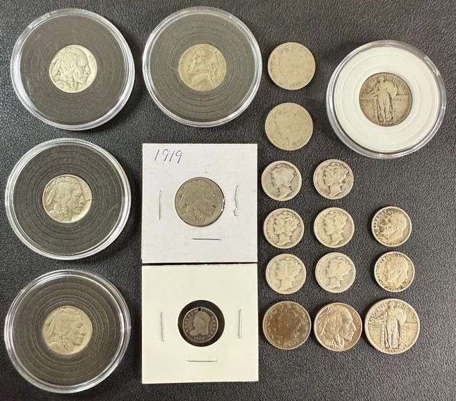 US Coin Lot Some Silver - Mantle Auctioneer