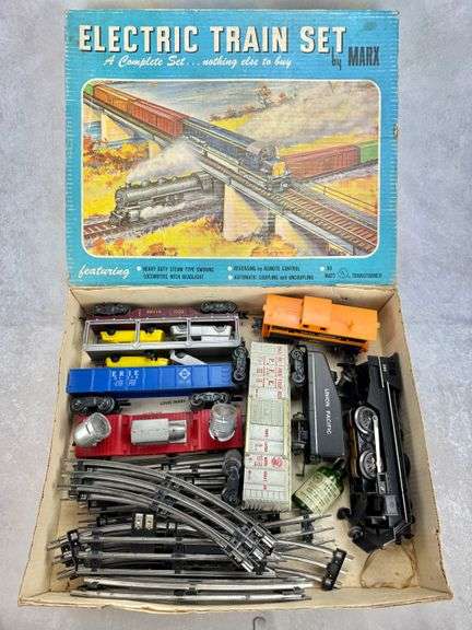 Marx Electric Train Set 52875 - Mantle Auctioneer