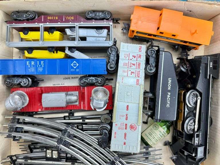 Marx Electric Train Set 52875 - Mantle Auctioneer