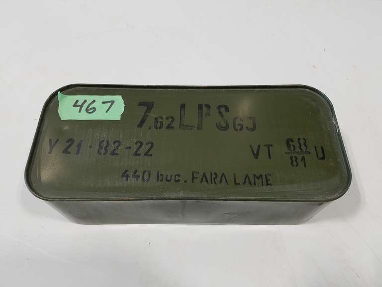 7.62 X 54R Russian Military Surplus (440 rds) - Corrosive Steel Case ...