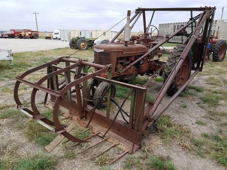 Farmall H Tractor with Farmhand F10 Loader - Adam Marshall Land ...