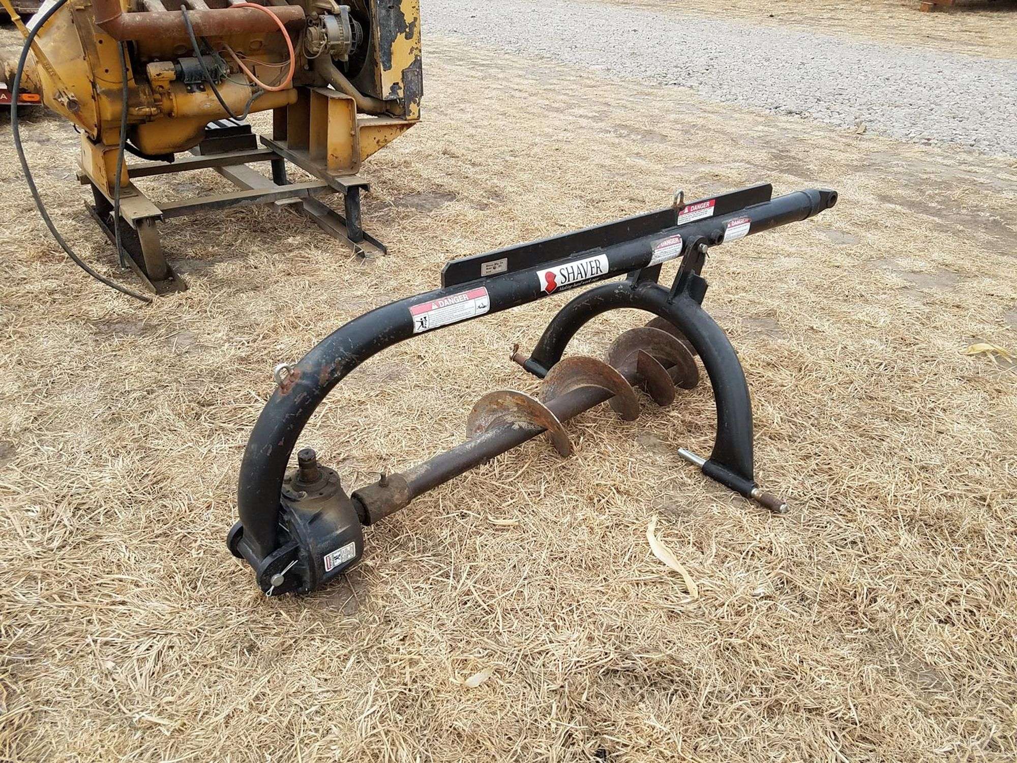 Shaver 3pt. Post Hole Digger 9 bit FirearmAuction