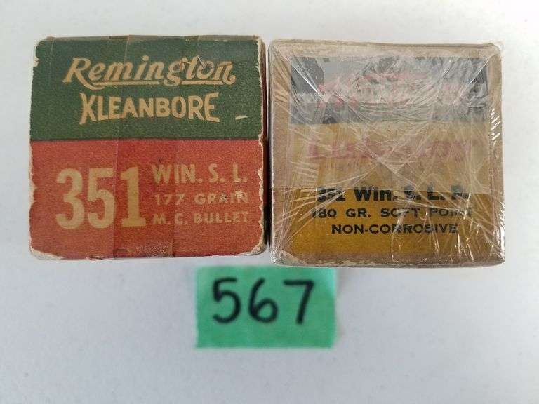 Assorted 351 Win - Remington Kleanbore Self Loading 177 Gr (1 X 50 ...