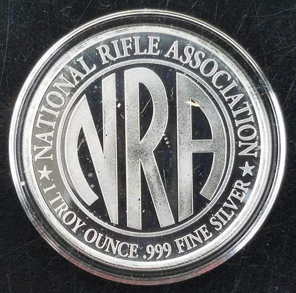(8) NRA "150 Year Anniversary" 1 oz Silver Rounds - Adam Marshall Land ...